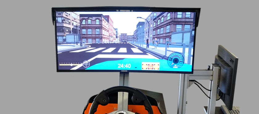 kivi station driving simulator for people with reduced physical ...